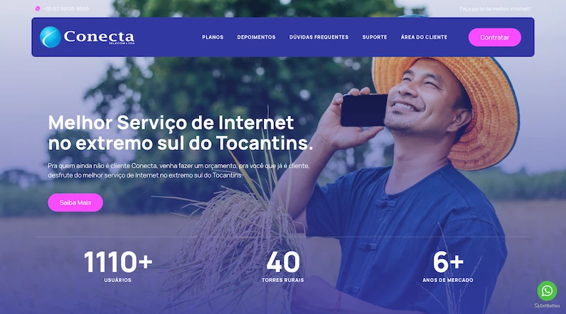 Conecta Telecom | @gabrieldosite